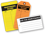 Aluminum & Self-Laminating Preventive Maintenance Labels