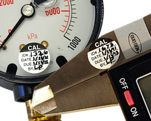 Calibration Label Dots - Inspection Labels