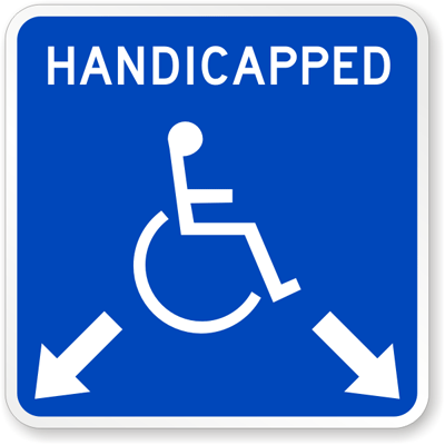Handicap Parking Signs | Handicapped Parking Signs | Disabled Sign