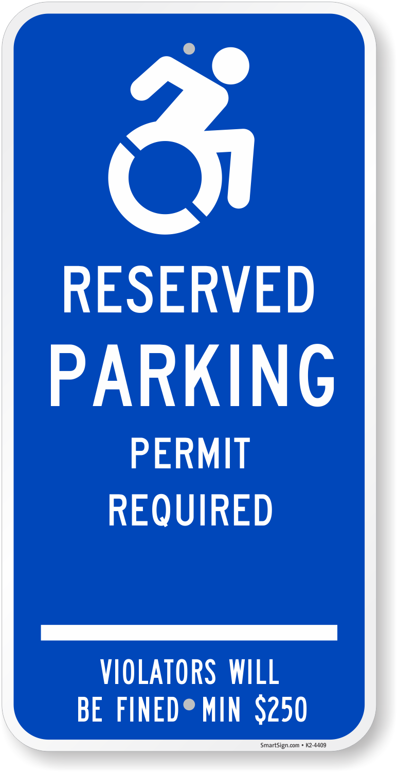 Handicap Parking Signs | Handicapped Parking Signs | Disabled Sign