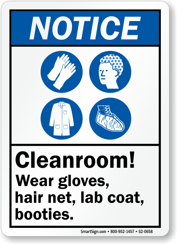 cleanroom labels