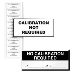 Calibration Labels | Calibration Stickers - QCLabels