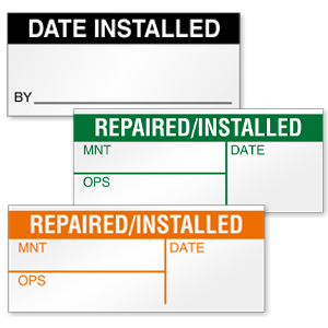For Reference Only Labels, Custom Special Condition Labels