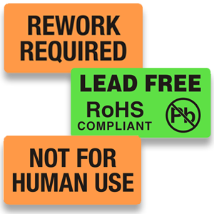 For Reference Only Labels, Custom Special Condition Labels